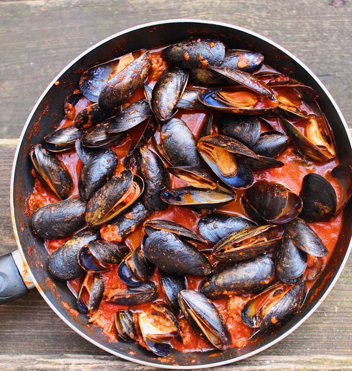 Mussels & Chorizo - Cuisine & Cocktails