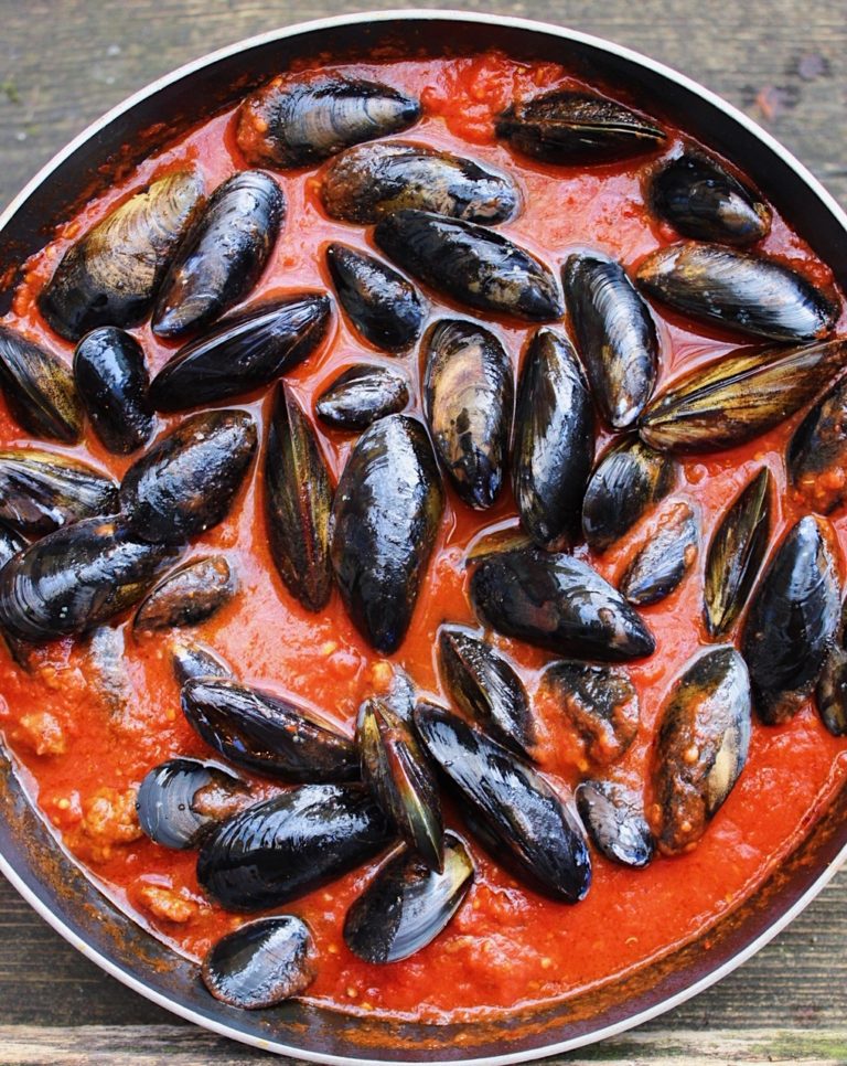 Mussels & Chorizo - Cuisine & Cocktails