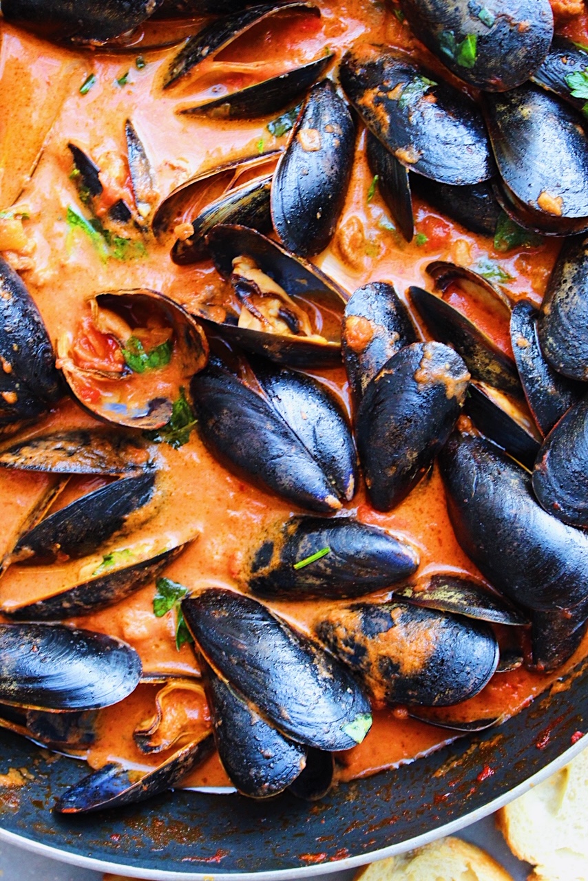 Mussels & Chorizo - Cuisine & Cocktails